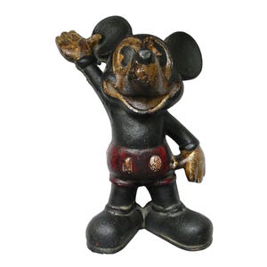 Cast Iron Mickey Mouse Bank - Mickey Mouse Bank - Cast Iron Bank - Etsy