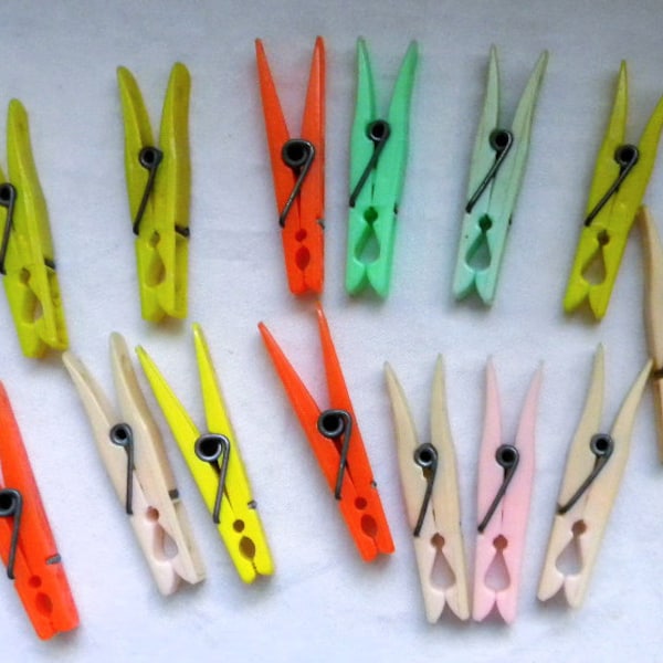 Colored Clothespins - Etsy