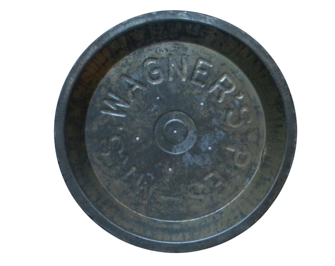 Vintage Mrs. Wagne'rs Pies Pan - Wagner's Pies Pan - Baking Tin ...