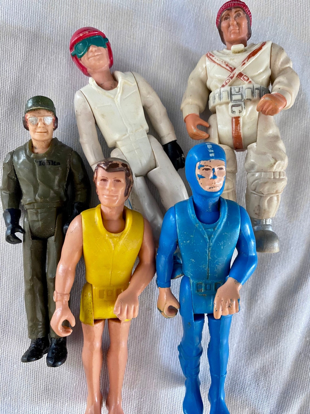 Tonka Play People Action Figures 3.75 Lot of 5 Etsy Canada