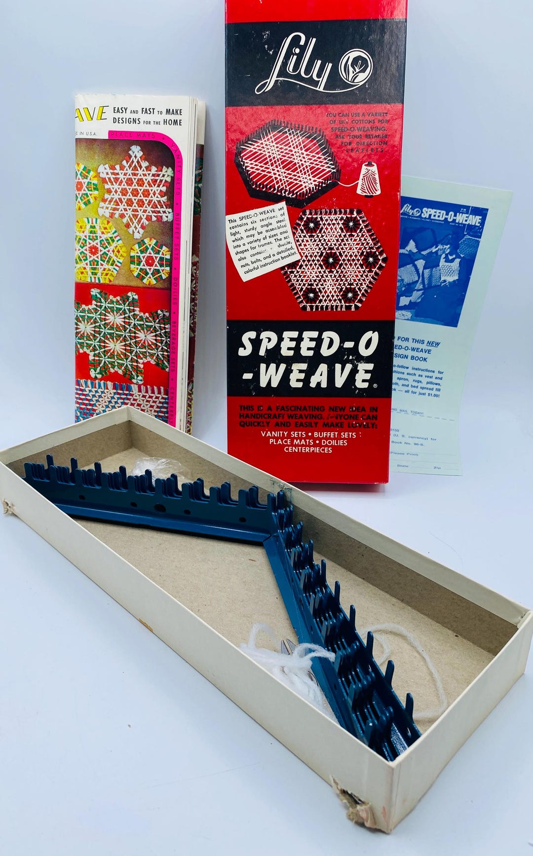 Speed O Weave Loom Fiber Art Lily Speed-o-weave Weaving Loom Frame ...