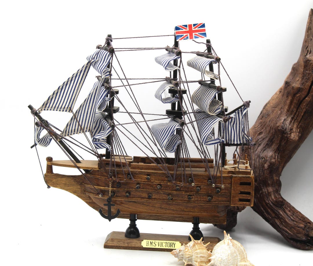 3 Mast Sailing Ship Tall Nautical Sailing Ship Boat Model Sail Fishing ...