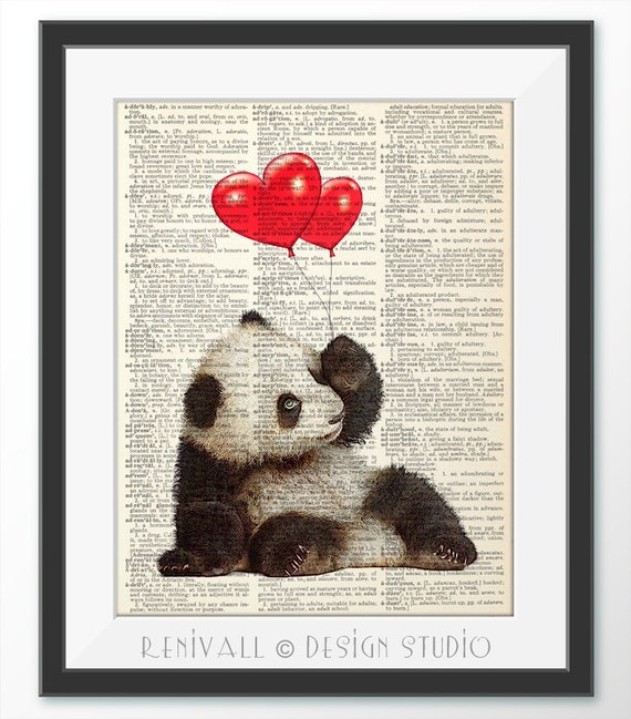 Panda Love Drawings