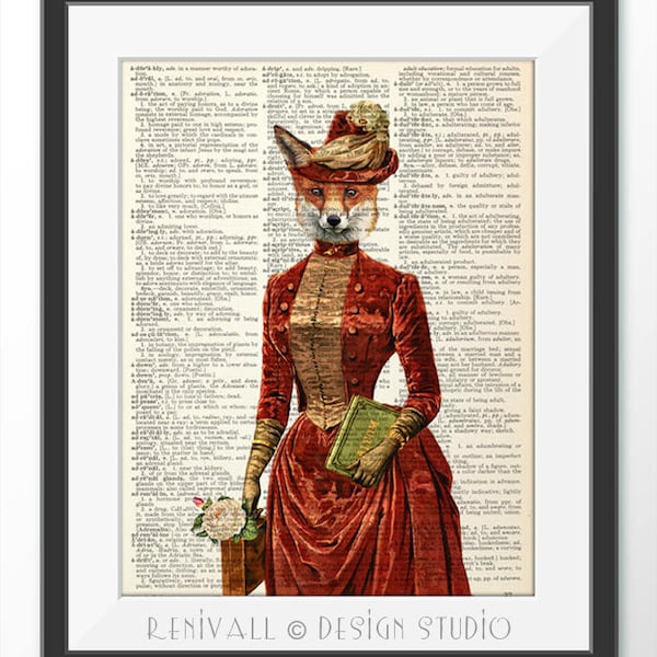 Lady Fox - Etsy