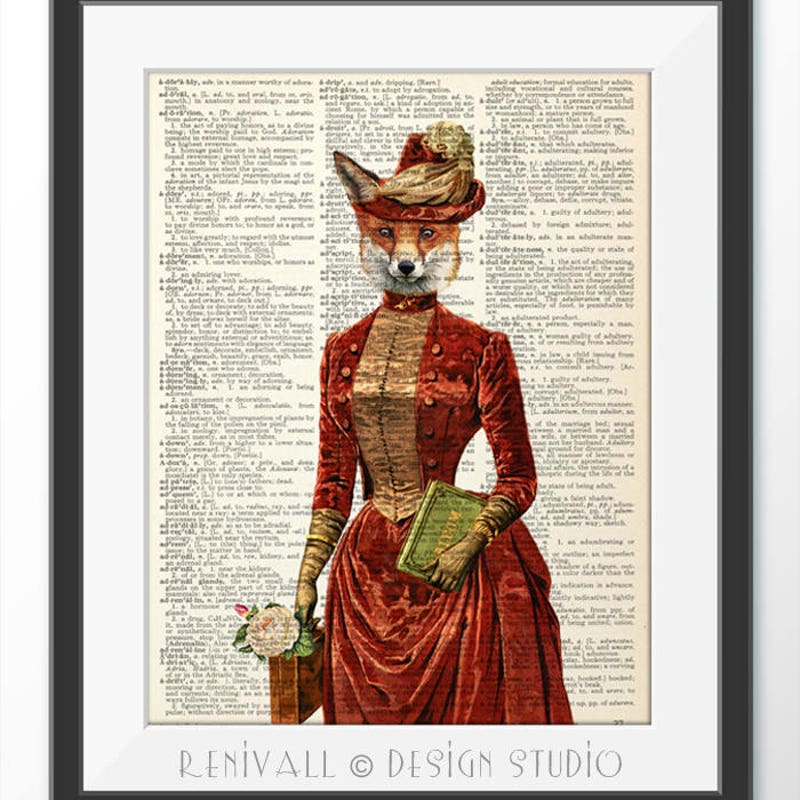 Lady Fox - Etsy