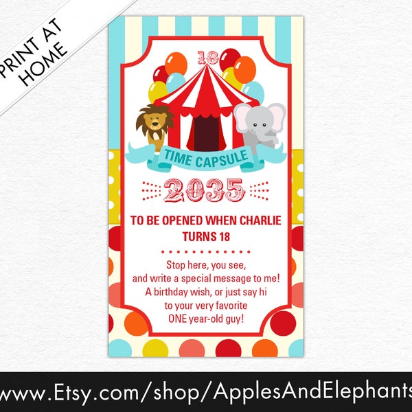 Carnival Time Capsule - Etsy