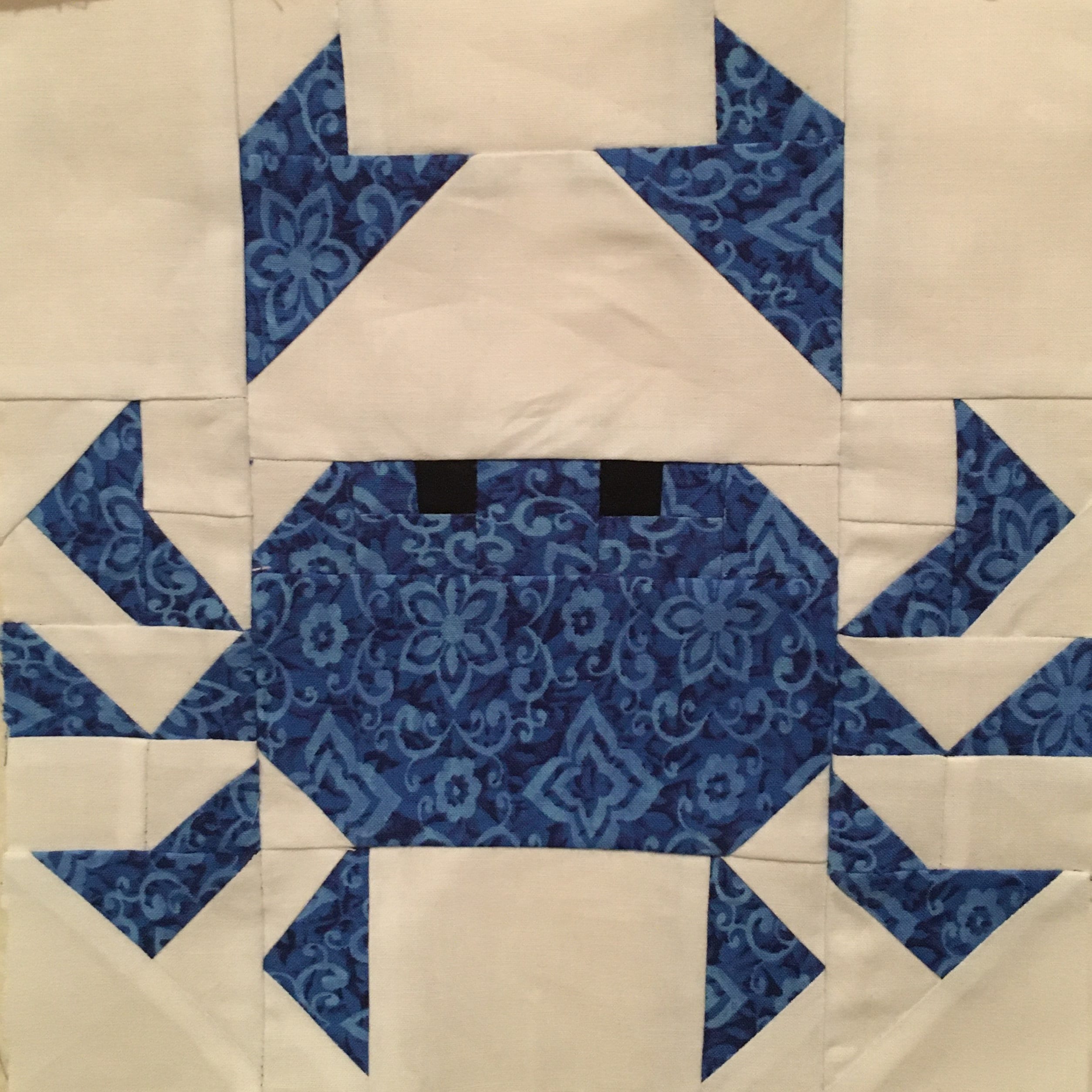 Pattern: Crabby Quilt Block | Etsy