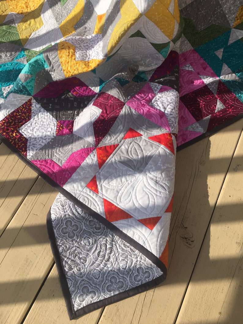 Pattern: Rainbow Quilt - Etsy