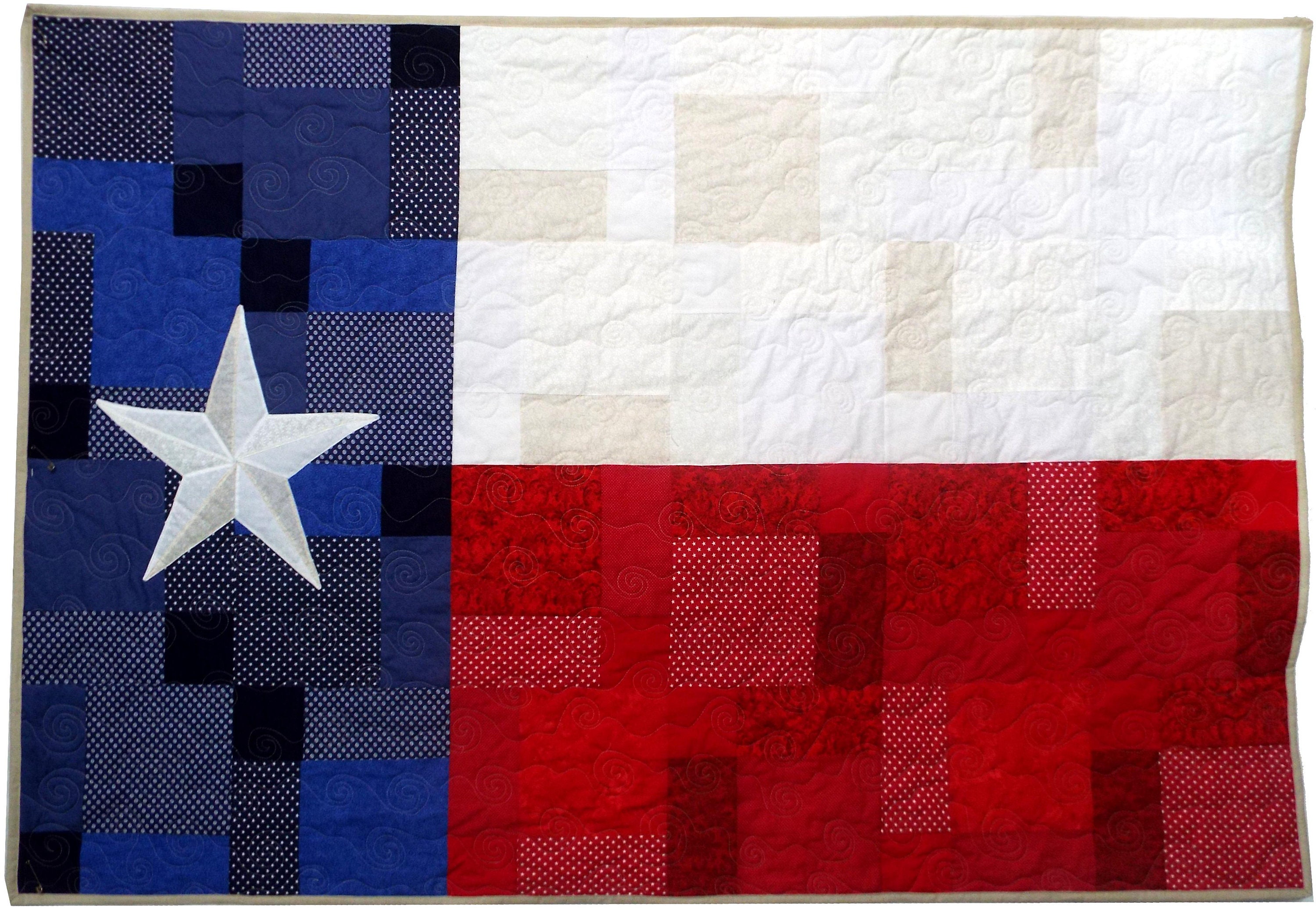 Pattern: Texas Flag Quilt | Etsy