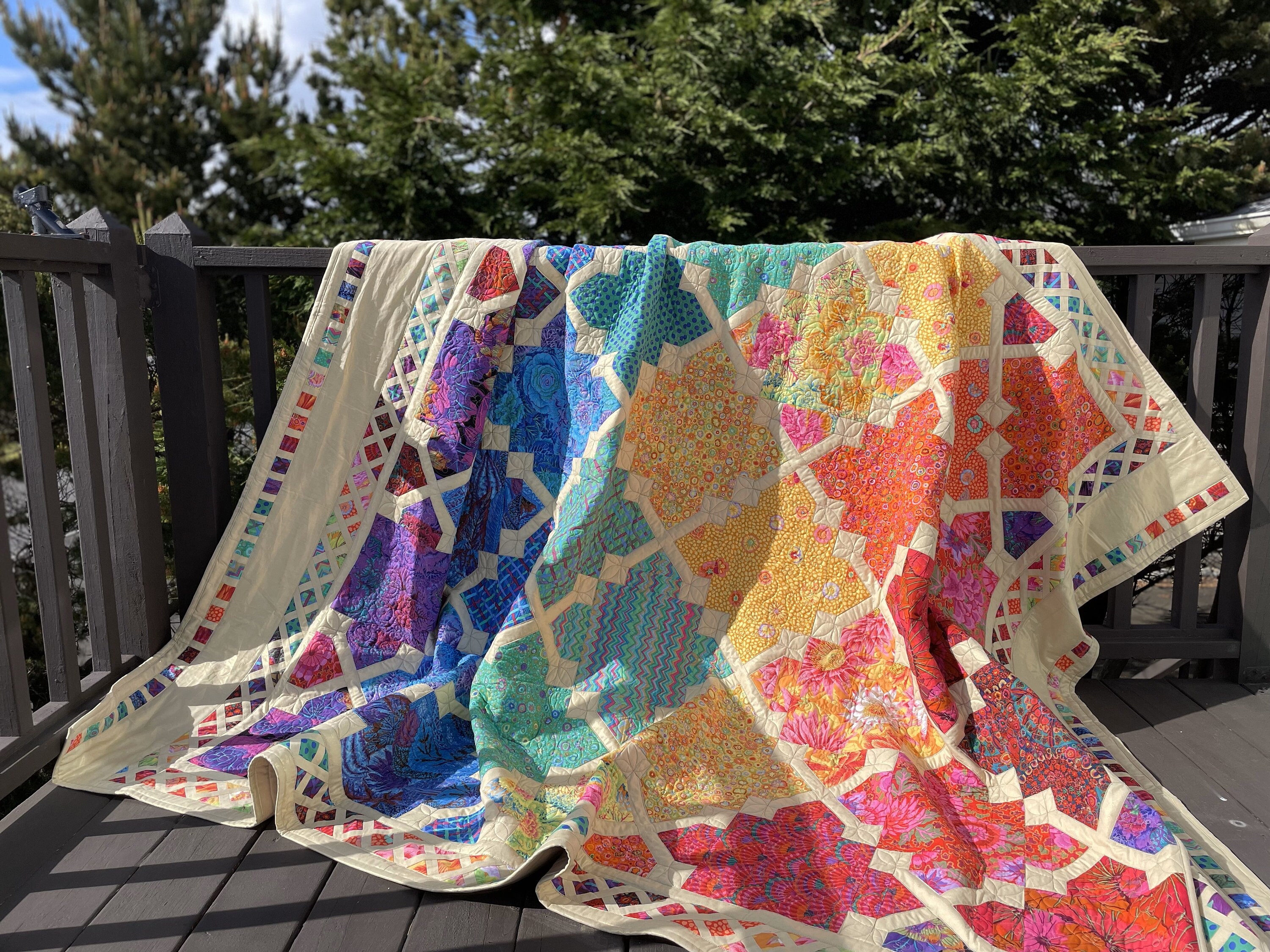 Scrappy Arabesque Quilt Pattern 2nd Edition - Etsy
