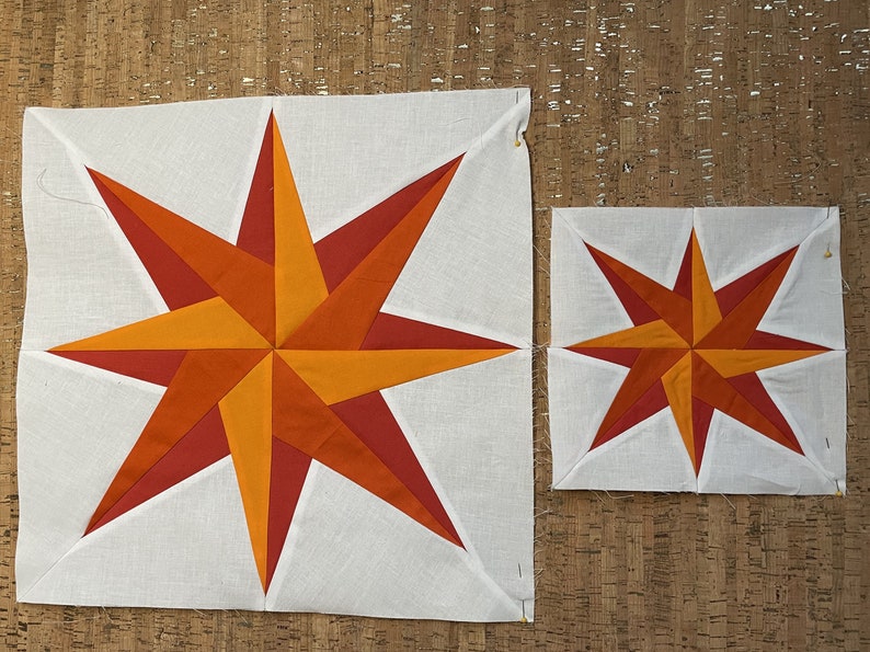 Digital Pattern: 8-pointed Star Block (no Burst) - Etsy