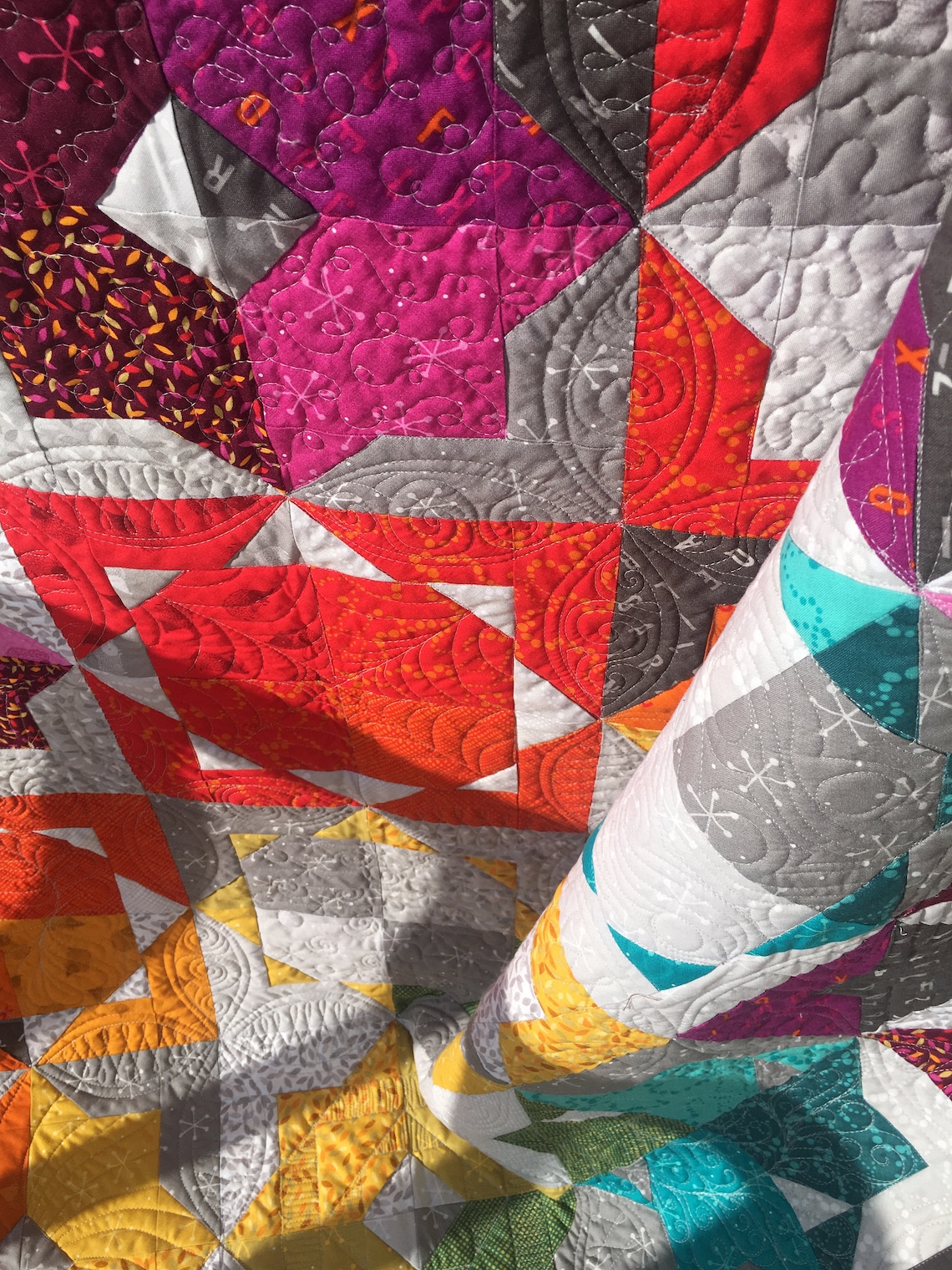 Pattern: Rainbow Quilt | Etsy