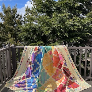 Scrappy Arabesque Quilt Pattern 2nd Edition - Etsy