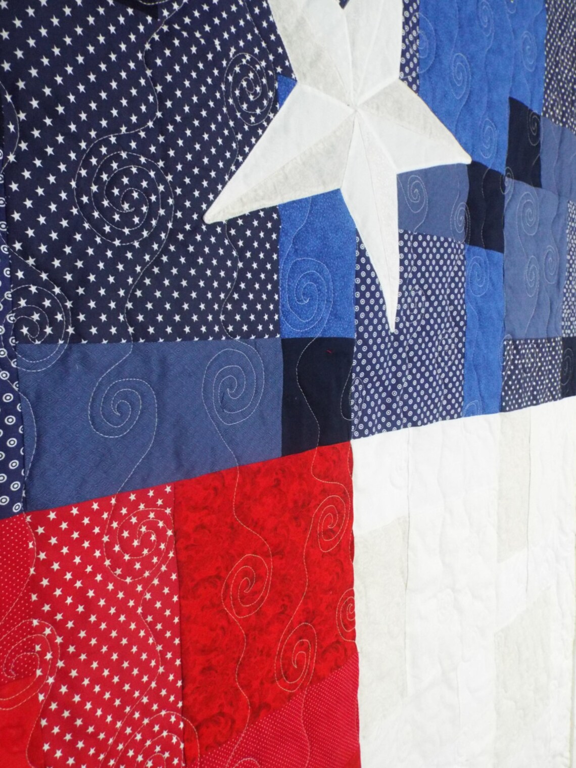 Texas Flag Quilt - Etsy