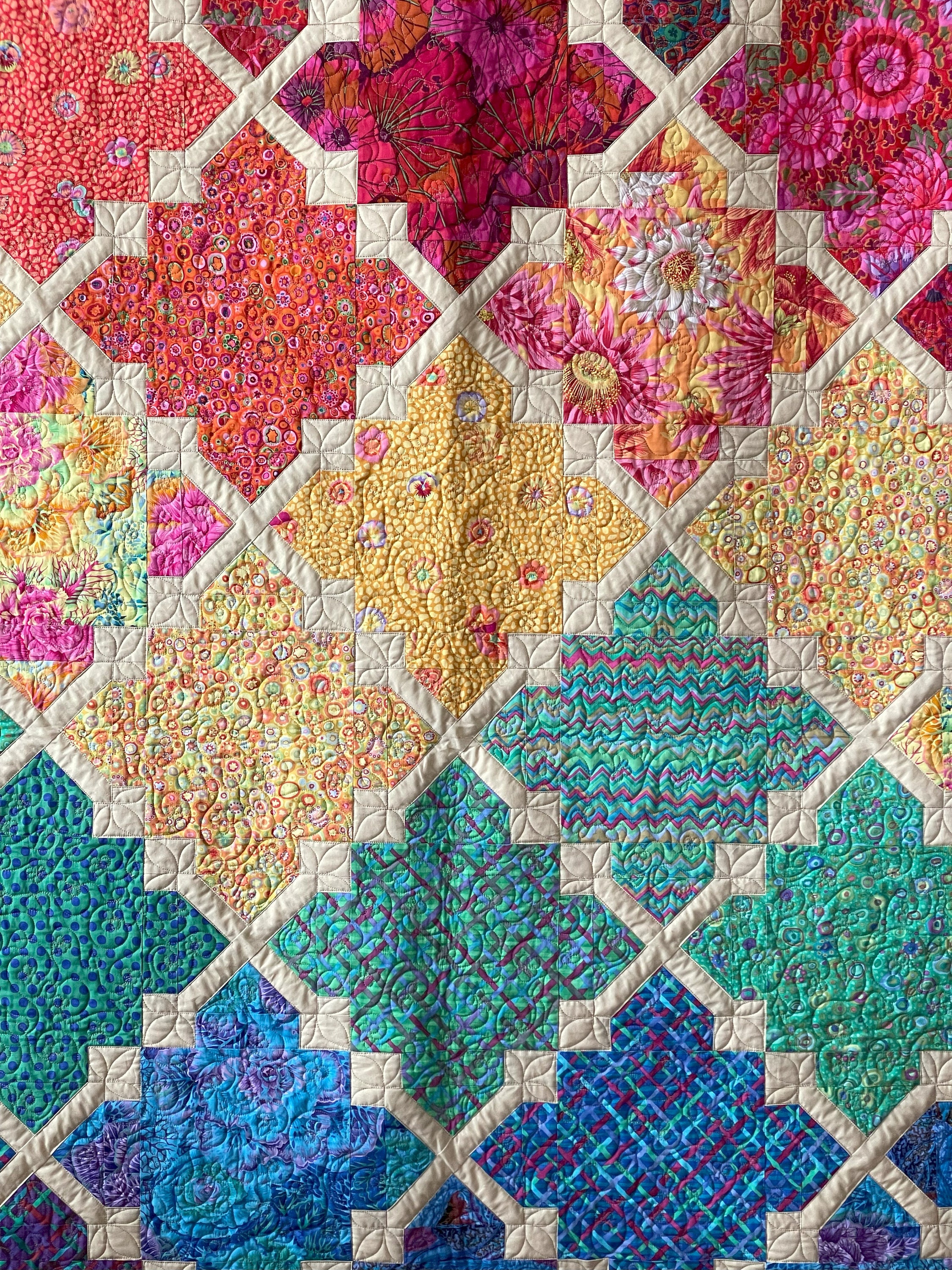 Scrappy Arabesque Quilt Pattern 2nd Edition - Etsy