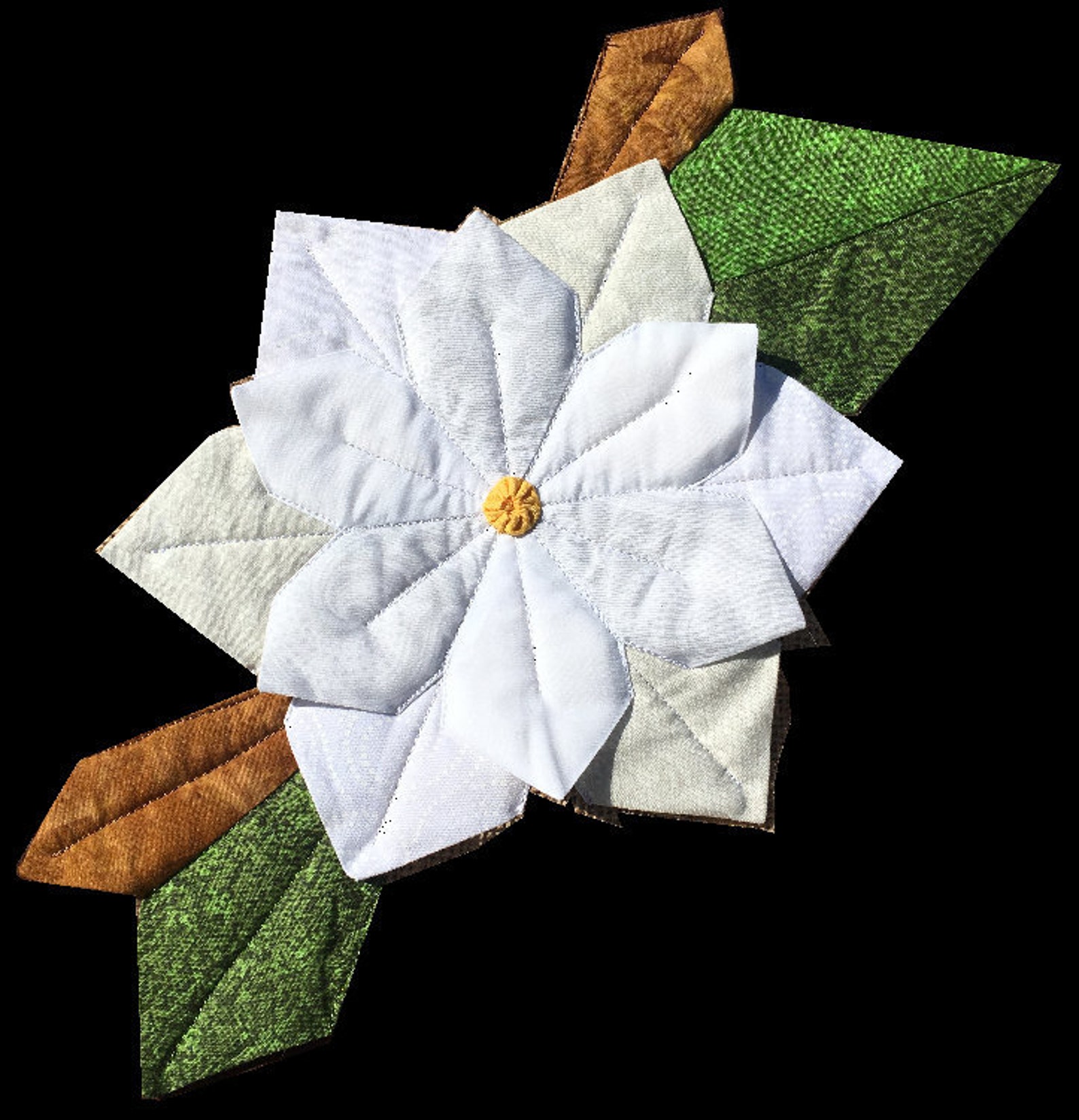 Pattern Magnolia Applique - Etsy