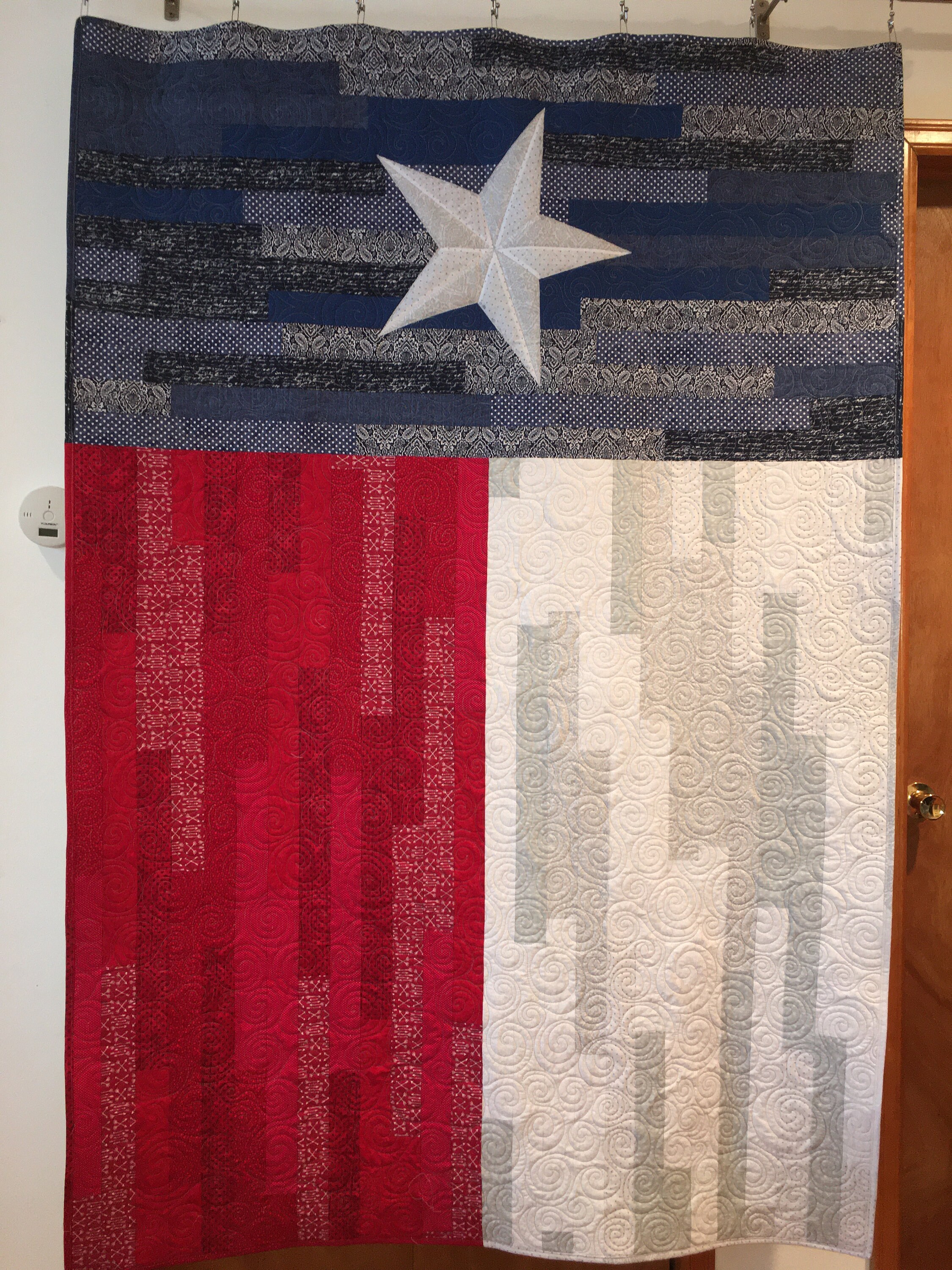 Texas Flag Quilt | Etsy