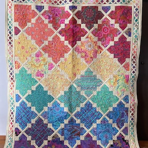 Scrappy Arabesque Quilt Pattern 2nd Edition - Etsy