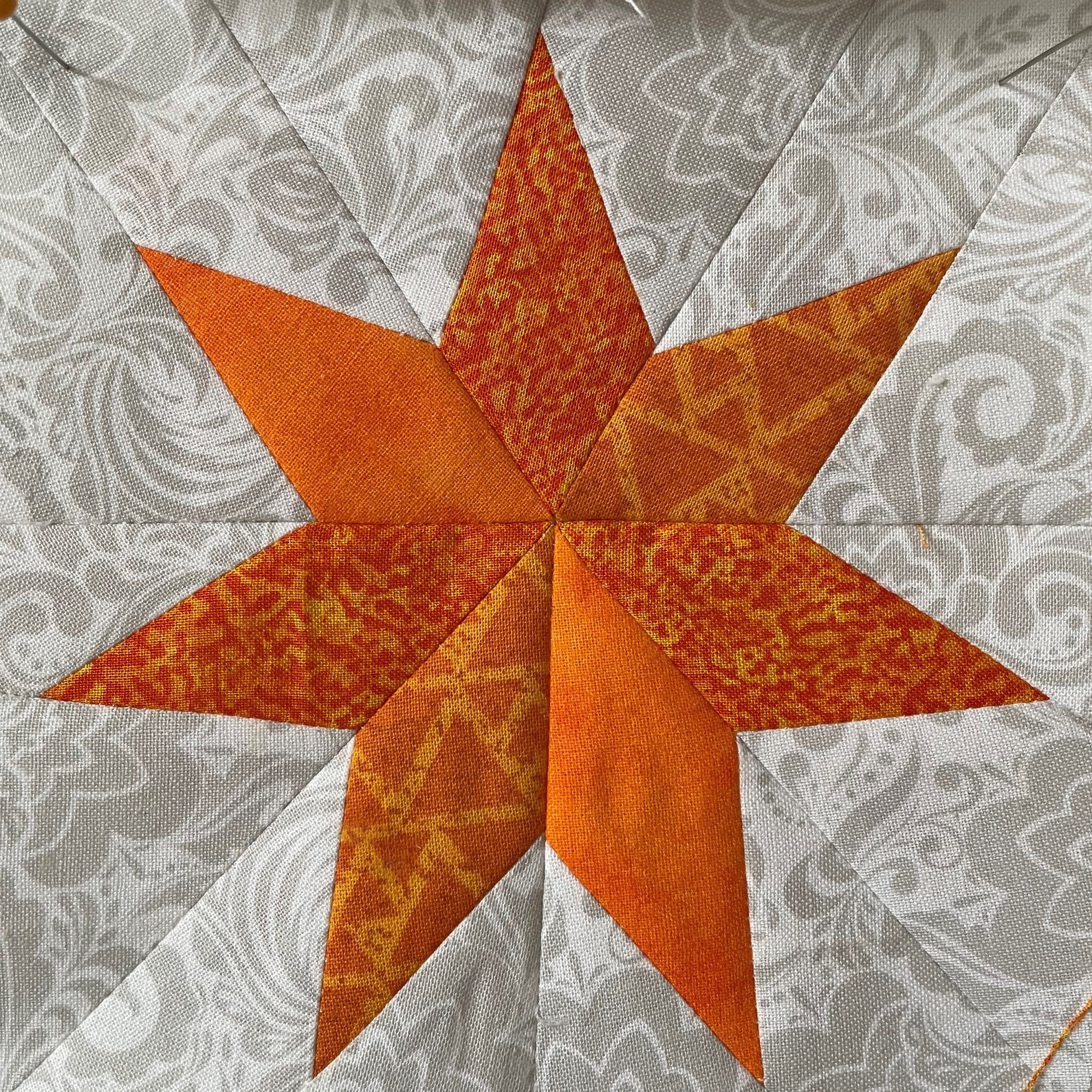 Pattern: Seven-pointed Star Block | Etsy