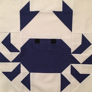 Pattern: Crabby Quilt Block - Etsy