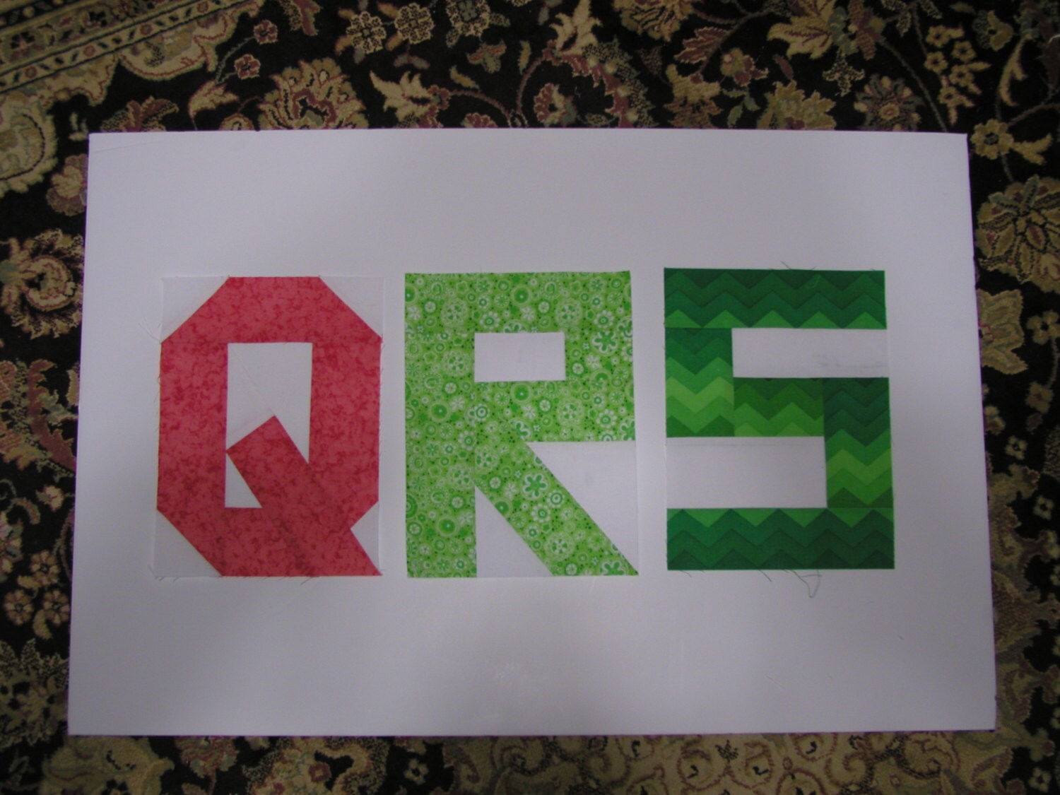 Pattern: Alphabet Block Letters - Etsy