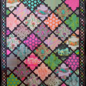 Scrappy Arabesque Quilt Pattern 2nd Edition - Etsy