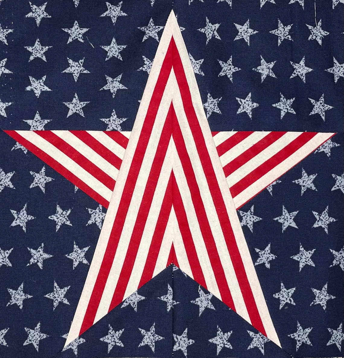 Pattern: Simple 5-pointed Star Block (11 Sizes Included) - Etsy