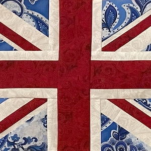Digital Pattern - 2:3 Ratio Union Jack Block - Etsy