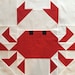 Pattern: Crabby Quilt Block - Etsy