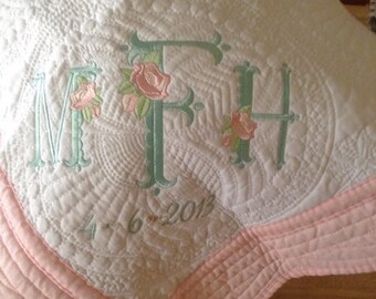 Beautiful Baby Heirloom Quilt | Etsy