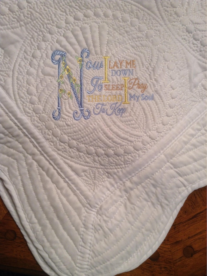 Beautiful Baby Heirloom Quilt - Etsy