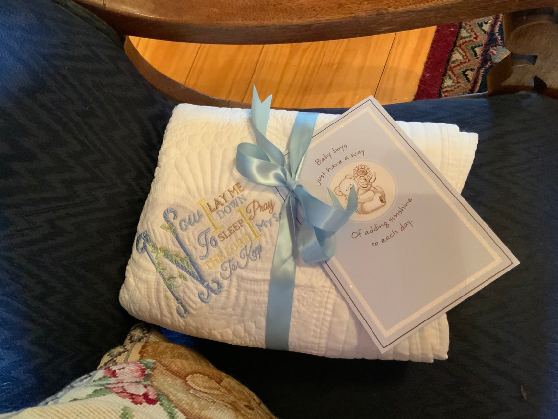 Beautiful Baby Heirloom Quilt - Etsy