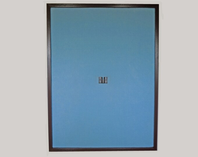 Carolina Powder Blue and Black Trim Dart Board Backboard/surround ...