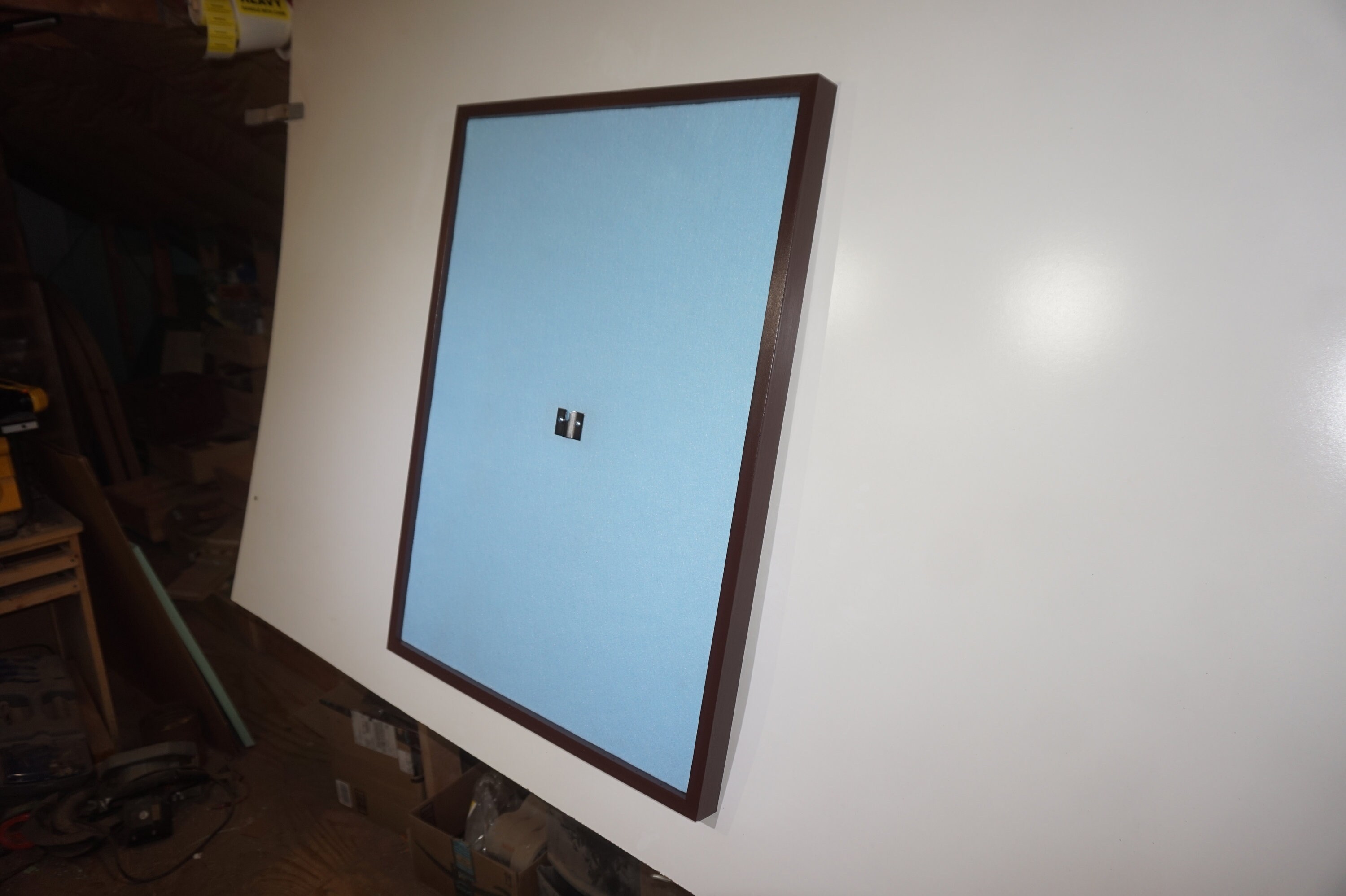 Carolina Powder Blue and Black Trim Dart Board | Etsy