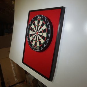 Low Ceiling Dartboard Backboard W/raised/off Center Mount and - Etsy