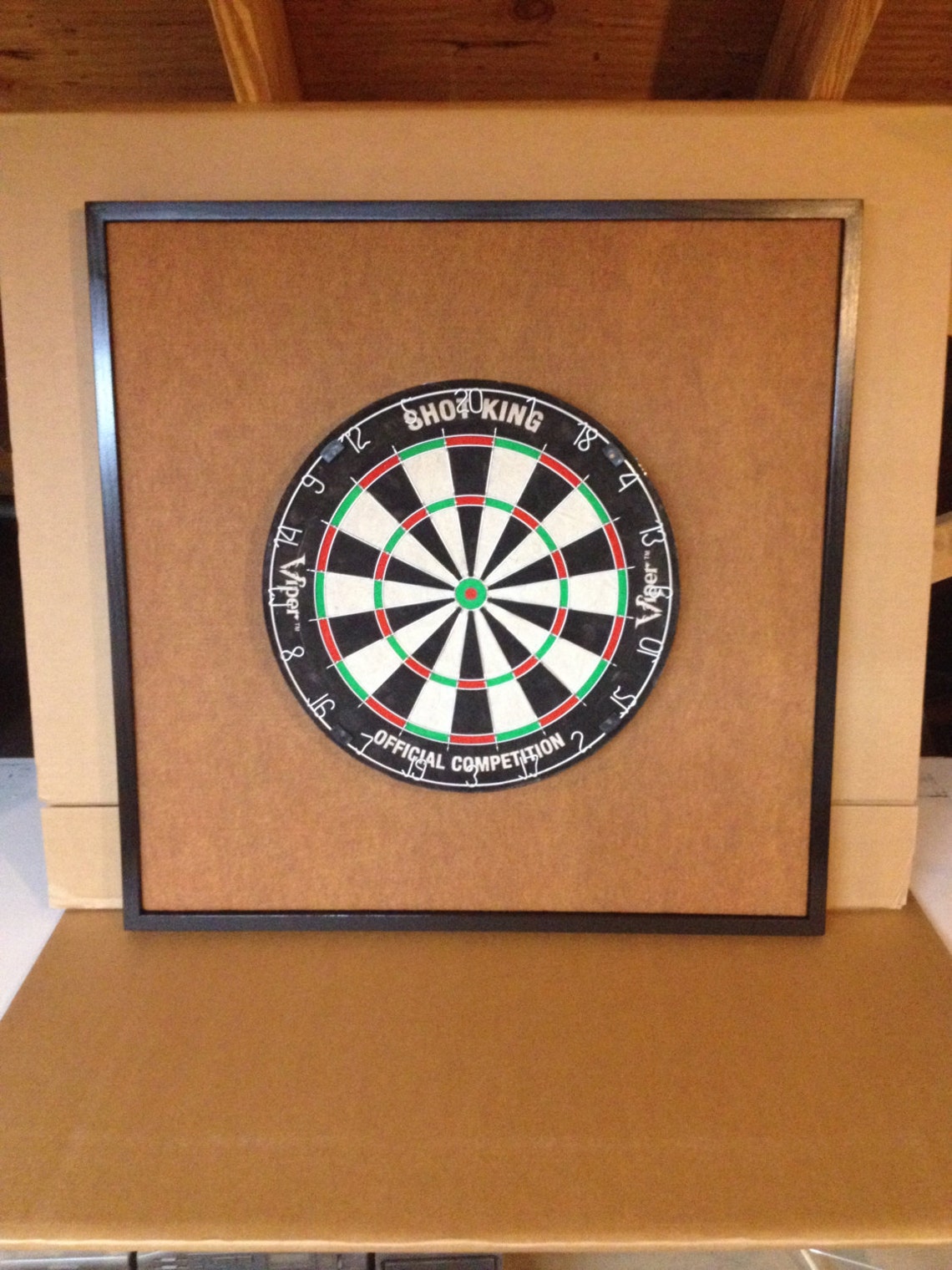 OVERSIZED 32 X 32 Copper Colored Dart Board | Etsy