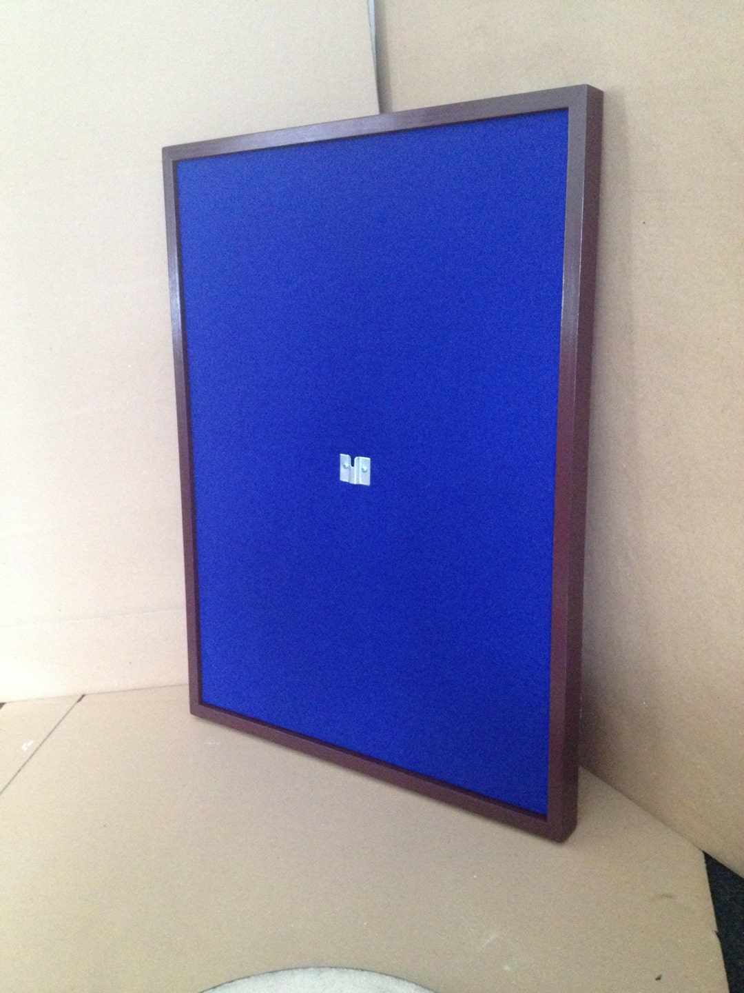 Royal Blue W/mahogany Colored Trim Dart Board Backboard/surround ...
