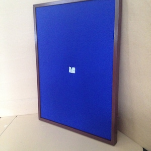Royal Blue W/mahogany Colored Trim Dart Board Backboard/surround ...