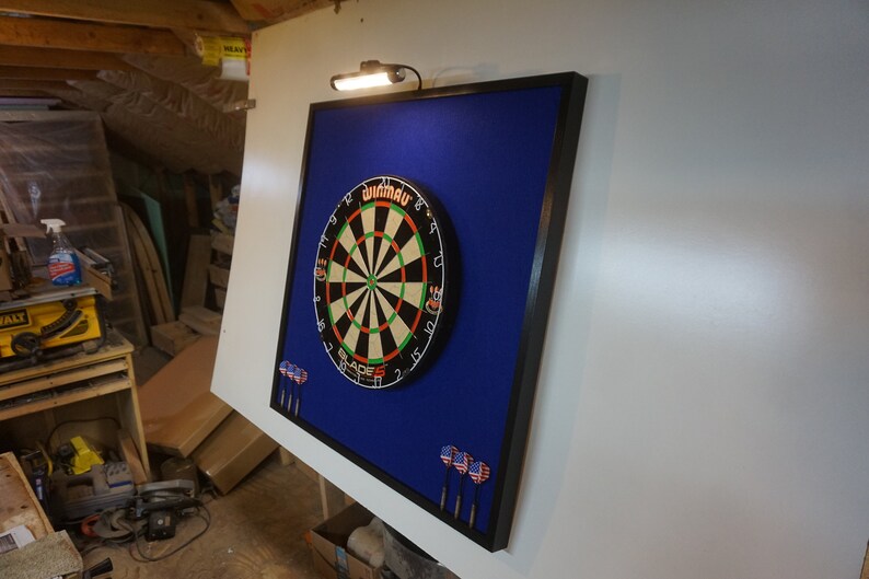 32 X 32 LED Lighted Custom Dart Board Backboard & - Etsy