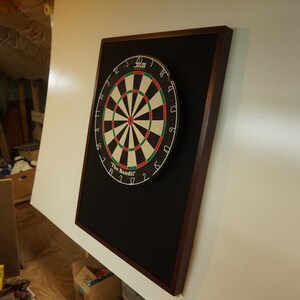 Low Ceiling Dartboard Backboard W/raised/off Center Mount and - Etsy
