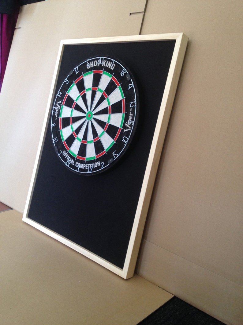 Low Ceiling Dart Board Backboard W/raised/off Center Mount and | Etsy
