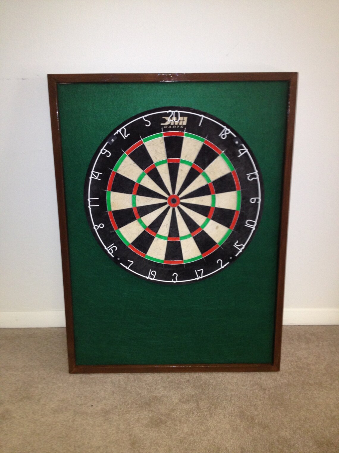 Low Ceiling Dartboard Backboard w/Raised/Off Center Mount and | Etsy