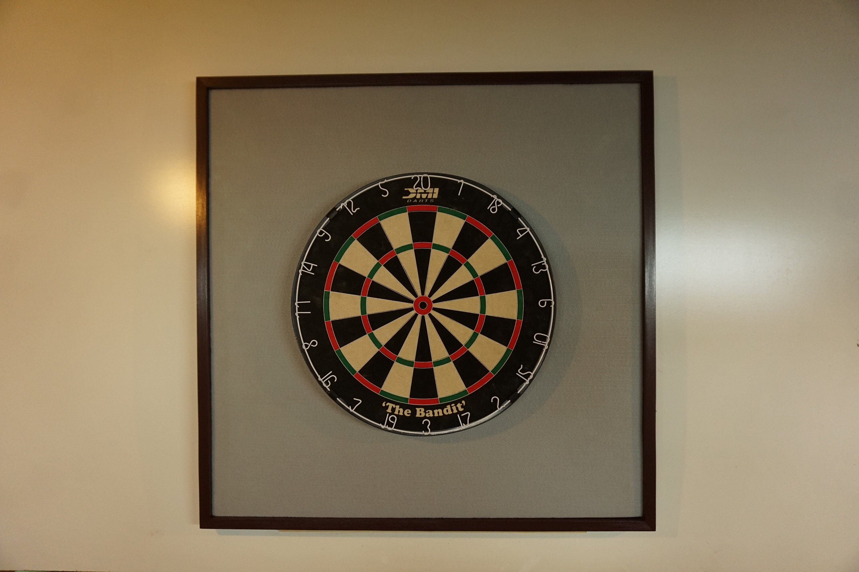 OVERSIZED 32 X 32 Gray & Black Dart Board - Etsy
