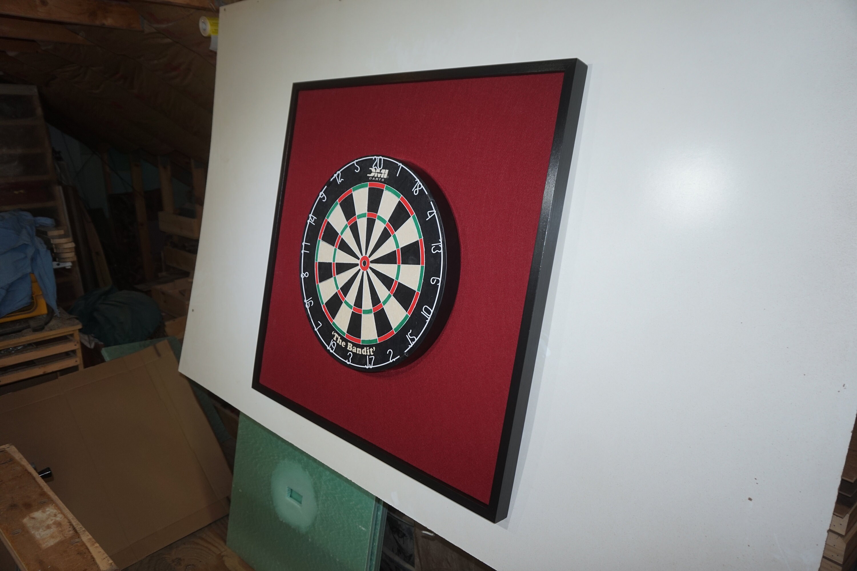 Oversized 32 X 32 Burgundy Maroon Dart Board - Etsy