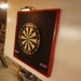 LED Lighted Dart Board Backboard & Winmau Blade 5 Staple-free - Etsy