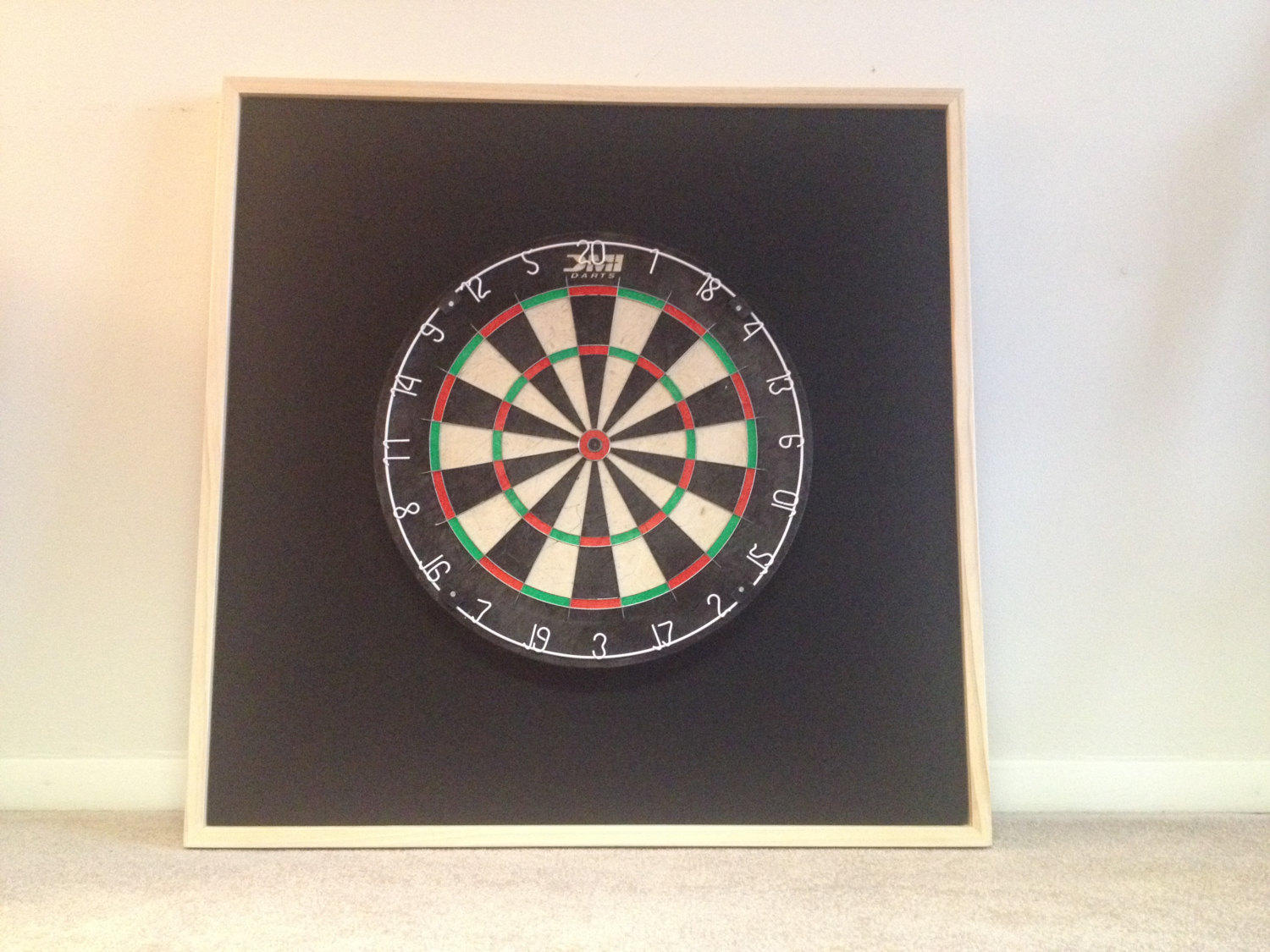 OVERSIZED 32 x 32 Black Dart Board | Etsy