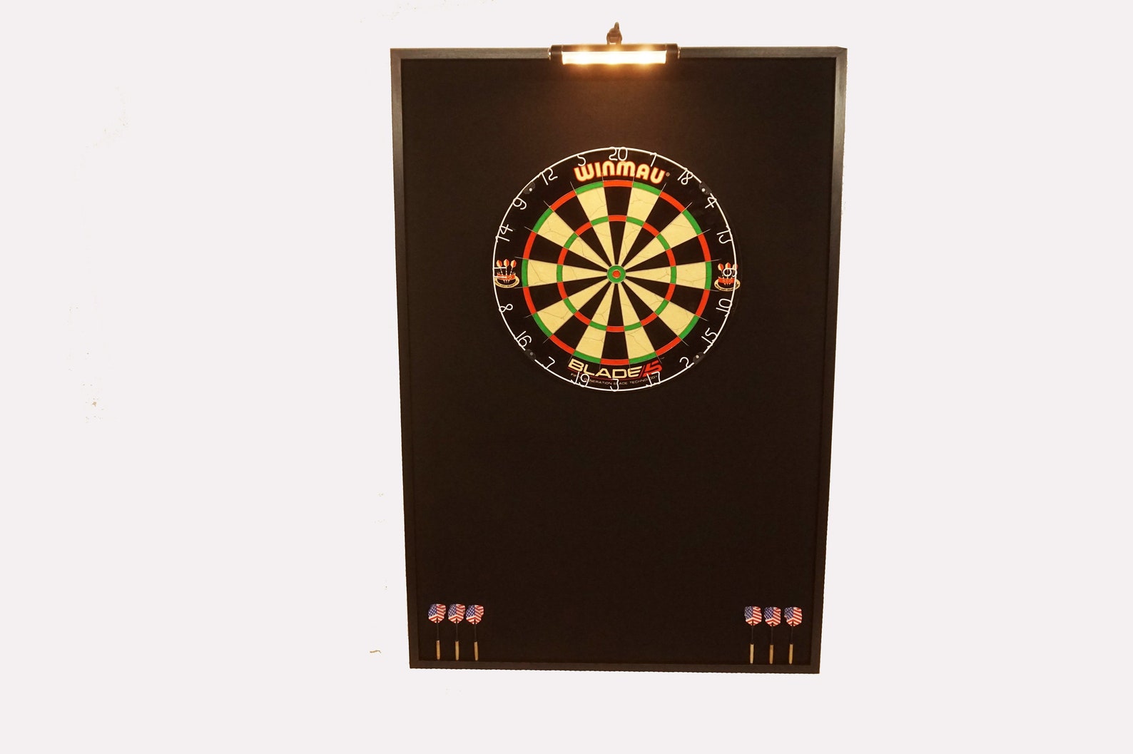 JUMBO LED Lighted 48 X 32 Extra Long All Black - Etsy