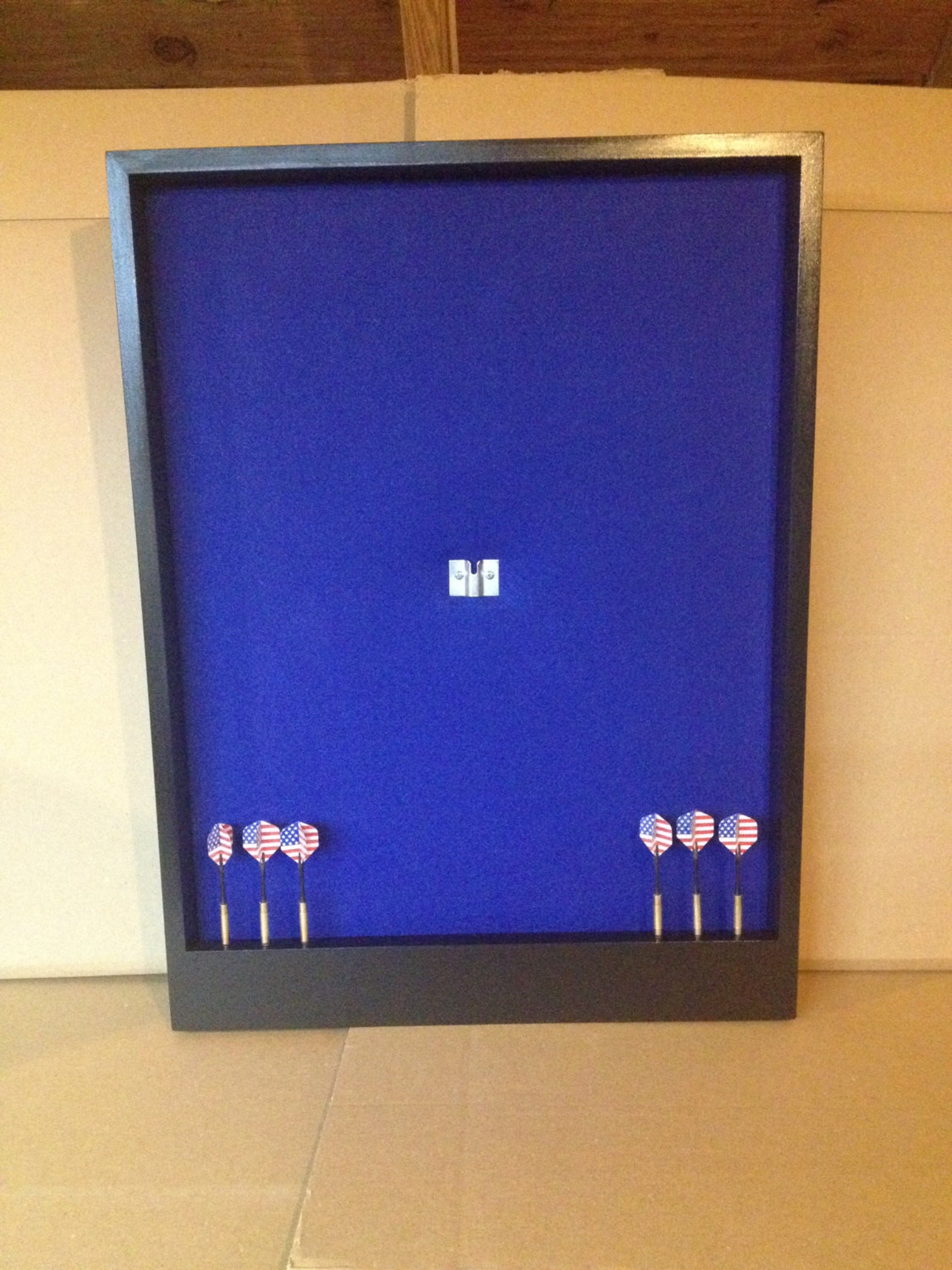 Royal Blue & Black Dart Board Backboard/surround Dartboard - Etsy