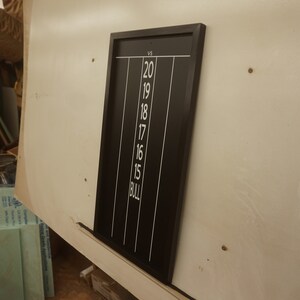 Small Framed 17 X 9-1/4 All Black Matching Cricket Chalkboard ...