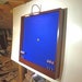 OVERSIZED 32 X 32 LED Lighted Royal Blue & Mahogany Custom Dart Board ...